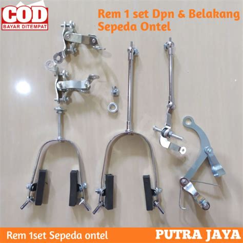 Jual Rem Sepeda Ontel Set Rem Sepeda Onthel Komplit Rangkaian Rem Karet Sepeda Onta Shopee