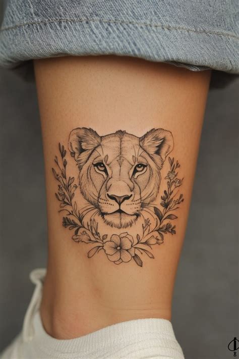 20 Amazing Lion Lioness Tattoo Ideas For Women