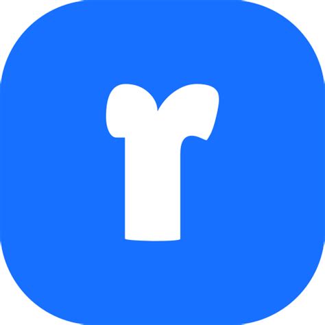 Letter R Generic Color Fill Icon