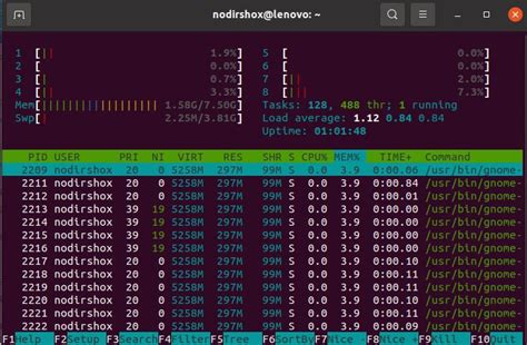 htop dasturi nodirbek ergashev