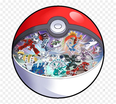 Legendary All Pokemon Hd Png Download Vhv