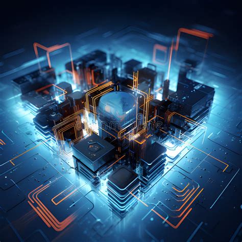 Networks And Artificial Intelligence Technology Or Chatbot Chat Ai To