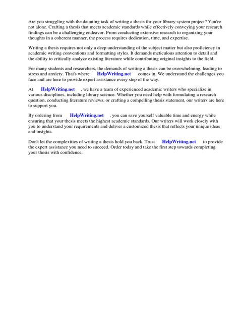 sample thesis library system pdf libraries world wide web