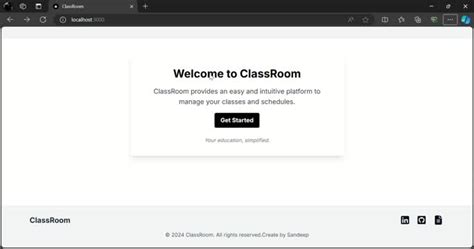 Sandeep Kumar Shah On Linkedin 🚀 Just Completed My Classroom Project In A Single Go 🚀 In The Demo