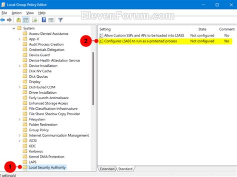 Enable Or Disable Local Security Authority Lsa Protection In Windows 11 Windows 11 Forum
