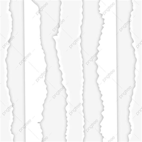 찢어진 된 흰 종이 일러스트 가장자리 질감 그림의 유형 손으로 그린 소 찢어진 종이 종이 돛을 종이 찢어진 종이 Png 일러스트 및 Psd 이미지 무료 다운로드