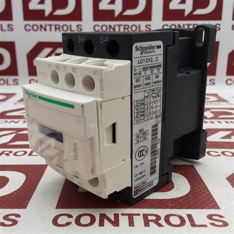 Lc1 D12 Telemecanique Contactor 25a 3 Pole 690v
