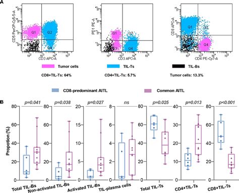 Figure 1 From Angioimmunoblastic T Cell Lymphoma With Predominant Cd8 Tumor Infiltrating T