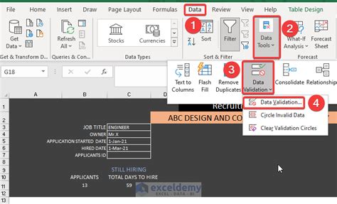 How To Create A Recruitment Tracker In Excel Download Free Template