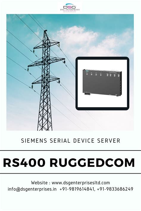 Siemens Ruggedcom Rs400 Serial Device Servers Siemens Modem Server