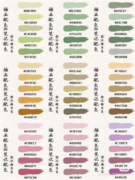 Goodnotes Highlight And Pen Swatches With Hex Codes Artofit
