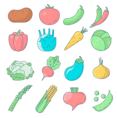 premium vector flat design icon set