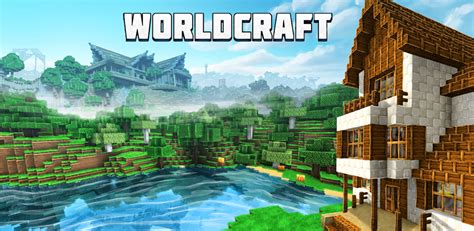 Aplicación Worldcraft Mini World Block Craft 3d With Skins Export To