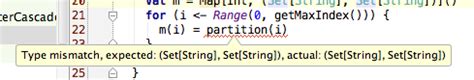 Collections Type Mismatch From Partition In Scala Expected Set String Actual Set