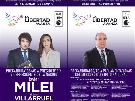Elecciones Estas Son Las Boletas De Massa Y Milei Para El Balotaje My