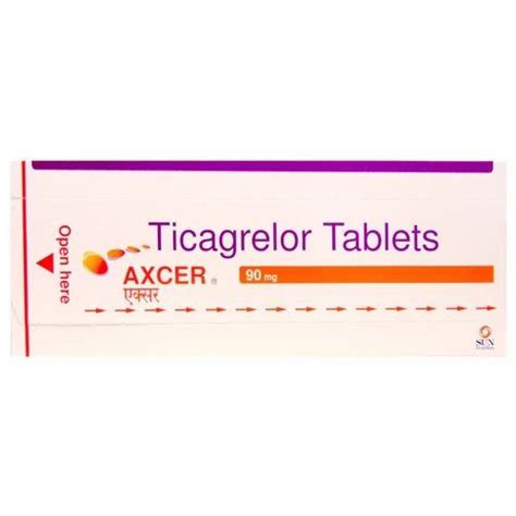 90 Mg Ticagrelor Tablet At ₹ 769 Stripe Brilinta Tablet In Nagpur Id 2852884289397