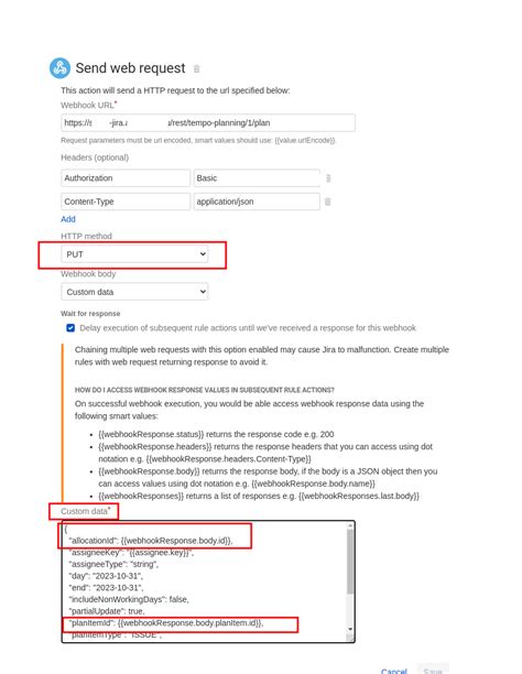 Solved How Config Automation Rule For Tempo Rest Api J