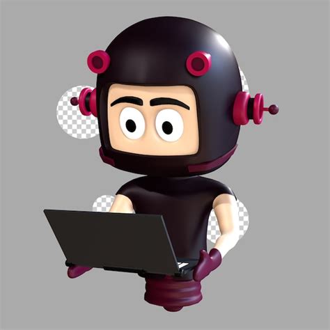 Premium Psd 3d Object Character Mascot 01