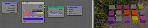 randomize image texture input possible materials and textures