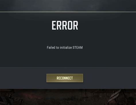 Error Failed To Initialize Steam Rpubg