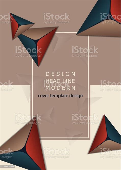 기하학적 요소와 추상 다채로운 배경 피라미드 삼각형 텍스트 프레임 최소한의 커버 디자인 회사 설계를 위한 템플릿입니다 벡터 0명에 대한 스톡 벡터 아트 및 기타 이미지