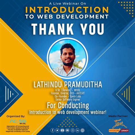 Introduction To Web Development Organized By The Association Of Computing And Information