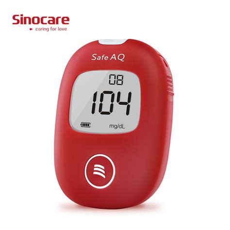 Sinocare Safe Aq Smart Diabetic Sensor Glucose Sensor Glucose Meter