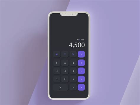 Calculator Design By Reham Gamal On Dribbble