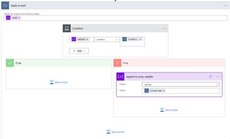 Comparing Array Values Rmicrosoftflow
