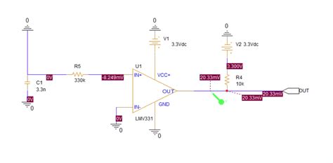 Analog Resistor Connected To Comparator Non Inverting Input Electrical Engineering Stack