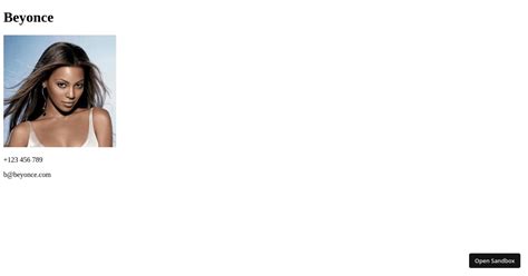 React Props Codesandbox