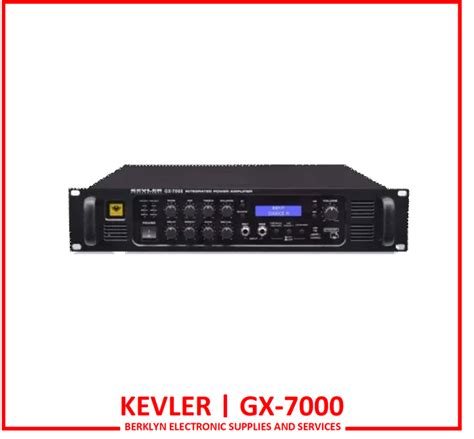 Kevler Gx 7000 Integrated Amplifier Lazada Ph