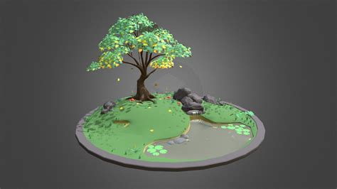Small Tree Download Free 3d Model By Xqs100 [e5ea051] Sketchfab