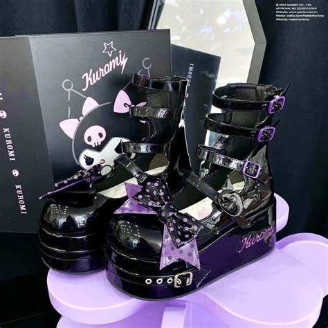 Dolls Kill X Hello Kitty Kuromi Roller Skates Black Pink Artofit