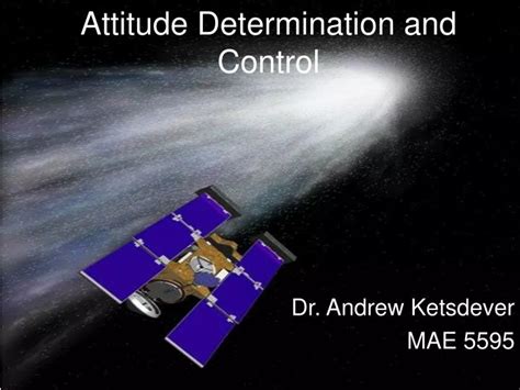 Ppt Attitude Determination And Control Powerpoint Presentation Free Download Id 144759