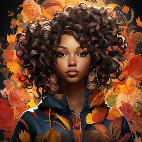 Premium Ai Image Black Girl Magic