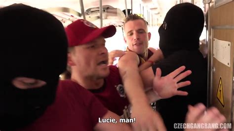 Czech Gang Bang 21 Part 1football Gangbang On A Train Rebecca Black