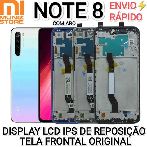 Frontal Redmi Note 8 20192021 100 Original Nacional Lcd Ips Display C