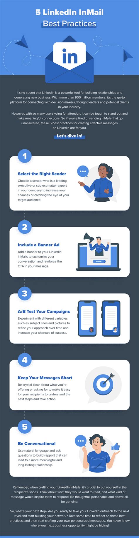 5 best practices for generating new business prospects through linkedin inmail