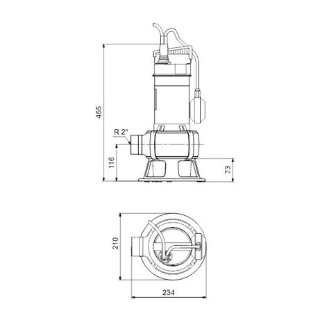 Grundfos 96004586 Unilift Ap 50b 50 08 A1 V Pompa Sommergibile In