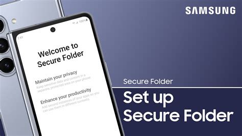 Set Up Secure Folder To Protect Your Apps And Files Samsung Us Youtube