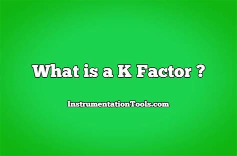S Bharadwaj Reddy On Linkedin Flow Meter K Factor And Calculations Instrumentation Tools