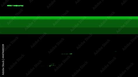 Vidéo Stock Digital Glitches Distorted Source Code Scrolling Loop Animation Green Characters
