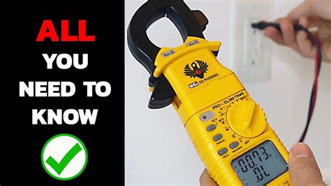 How To Use A Multimeter With Examples And Demonstrations Youtube