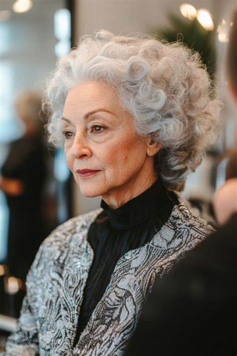 25 Easy Curly Hair Ideas For Women Over 70