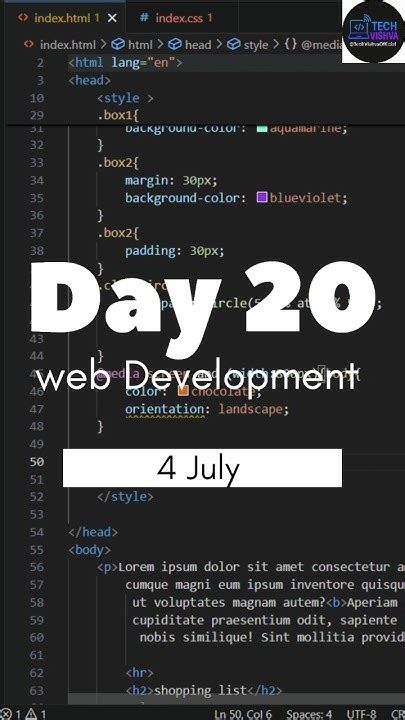 Day 20 Web Dev With Html 🚀 Css Webdesign Windows Htmlbasics Codewithme Viral Shorts