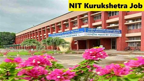 Nit Kurukshetra Non Teaching Recruitment 2025 Direct Link Apply 46