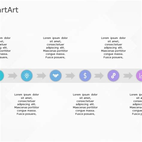 SmartArt Process Basic Square 4 Steps