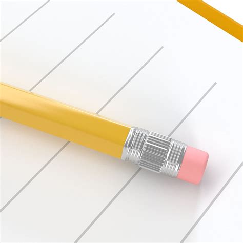 클립 보드 및 연필 세트 3d 모델 39 Obj 3ds Fbx Max Free3d