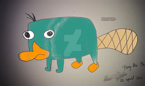 Perry The Platypus By Pilotbille On Deviantart